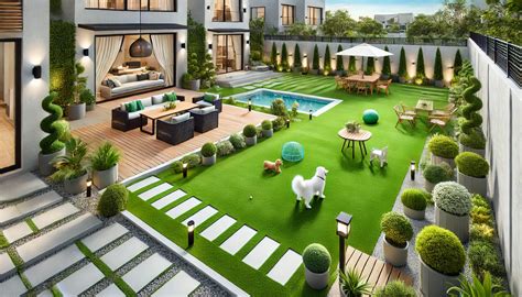 Artificial Grass Landscaping Ideas Low Maintenance And Green