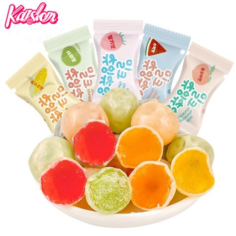Fruit Flavors Cream Coating Milk Thai Chew Candy Kason Candy