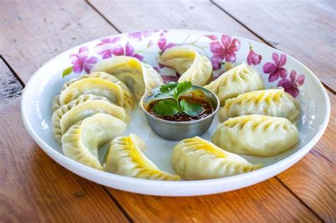 Premium Photo Nepali Style Steamed Momo Dumpling