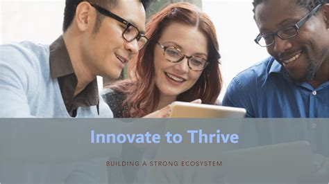 Unleashing The Power Of Innovation Ecosystems