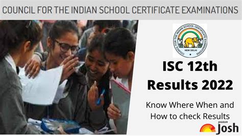 ISC Th Results OUT Know Where When And How To Check CISCE ISC Class Results