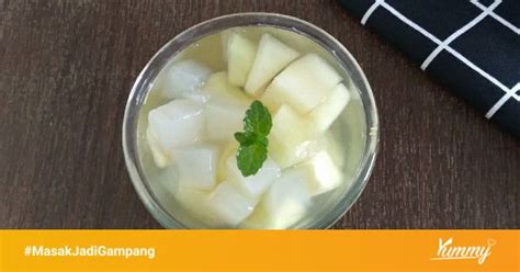 Resep Es Melon Nata De Coco Sederhana Rumahan Di Yummy App
