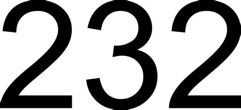 О числе 232 – двести тридцать два, математические свойства, перевод ...