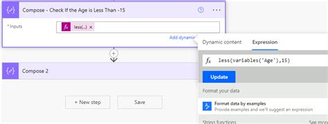 How To Use Less Function In Power Automate Crmonce