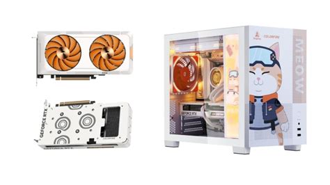 COLORFUL S New MEOW Series RTX Ti RTX And Motherboard Look Surprisingly Stylish