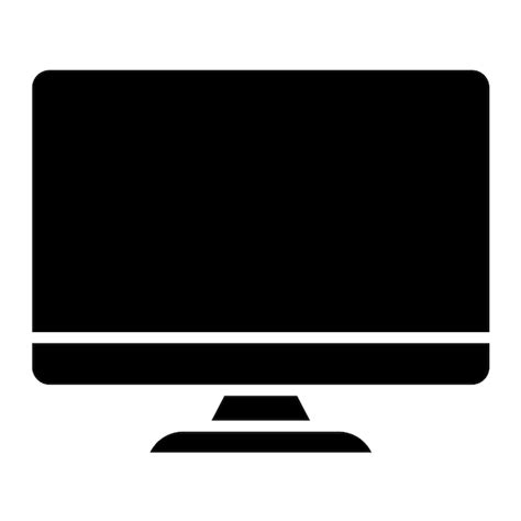 Premium Vector Monitor Vector Illustration Style