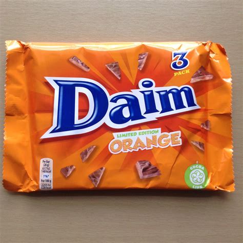 Daim Limited Edition Orange Poundland