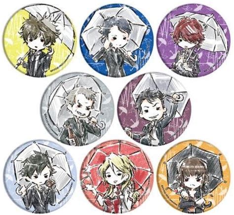 駿河屋 【box】psycho Pass サイコパス 3 缶バッジ 03梅雨ver グラフアートデザイン（バッジ・ピンズ）