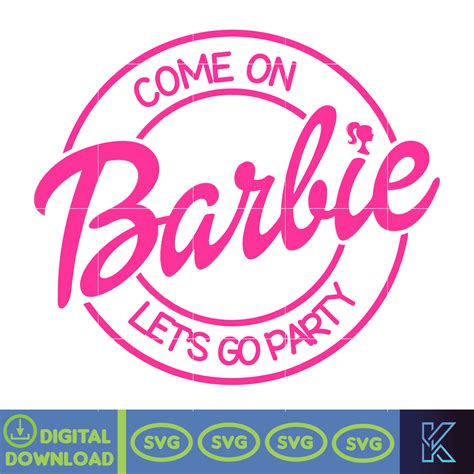 Barbie Doll Barbi Icons And Svg Come On Lets Go Party Svg Inspire Uplift