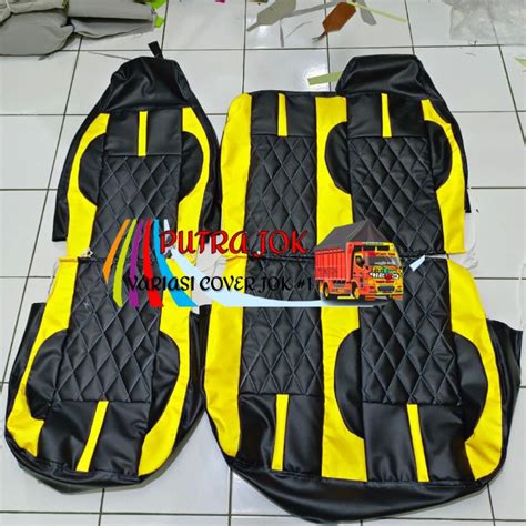 Canter Hino Dyna Traga Ragasa Elf Macan Seat Covers With Diamond