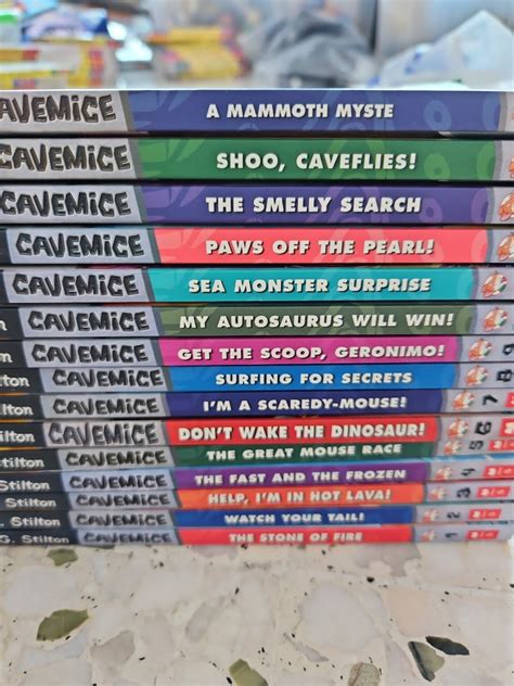 Geronimo Stilton Cavemice Series Hobbies And Toys Books And Magazines