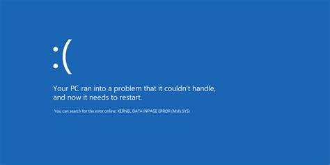 0x0000007a Kernel Data Inpage Error Fix For Windows Vista 7 8 81 10