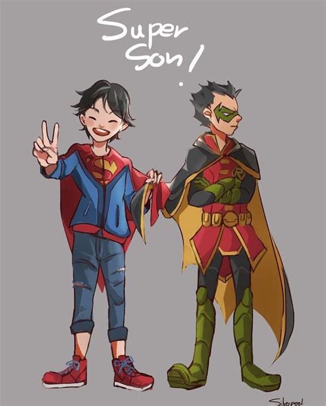 Jon Kent And Damian Wayne Súper Sons Instagram and Twitter the best HD
