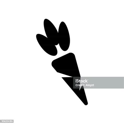 胡蘿蔔蔬菜圖示在時髦的扁平風格隔離白色背景用於網站設計徽標應用程式ui 的符號平面設計向量圖向量圖形及更多一個物體圖片 一個物體 健康的