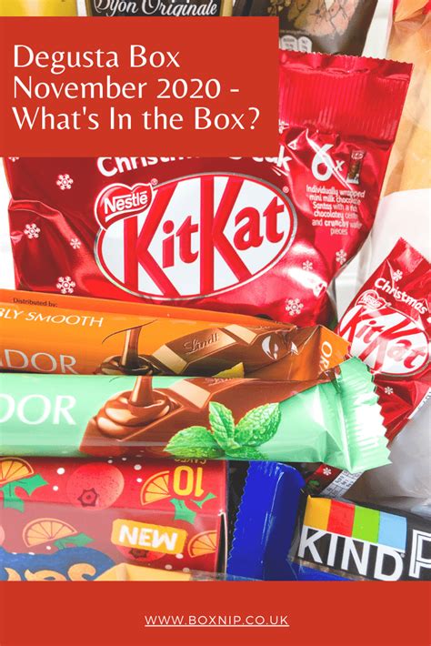 Degusta Box November 2020 Whats In The Box Boxnip