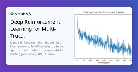 Deep Reinforcement Learning For Multi Truck Vehicle Routing Problems