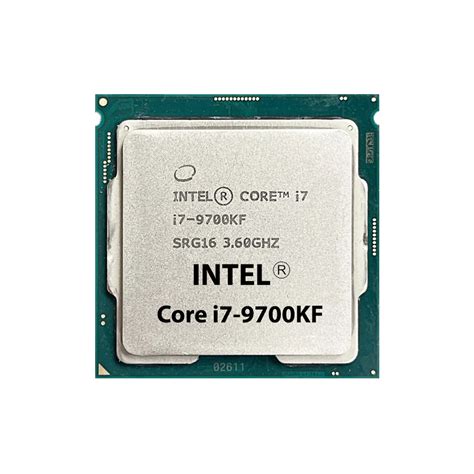 پردازنده مرکزی اینتل بدون باکس مدل Intel Core I7 9700kf فروشگاه