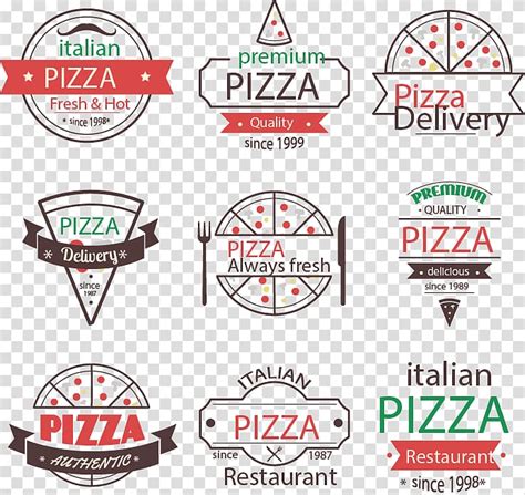 Italian Pizza Logos