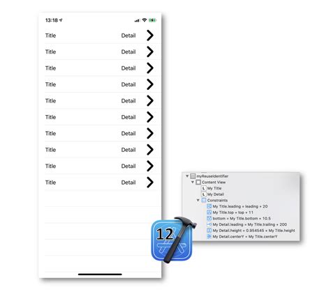 Uitableview Uitableviewcell Don T Change Layout When Ios Larger Text