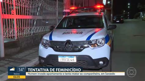 Vídeo Homem Invade Apartamento E Tenta Matar Ex Companheira Em