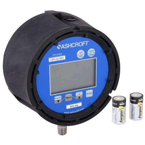 ASHCROFT 0 To 300 Psi Digital Pressure Gauge 4 1 2 In Dial 1 4 In