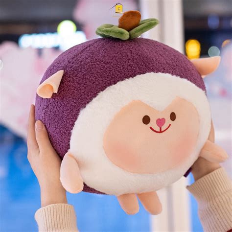 หมอนตุ๊กตานุ่ม รูปการ์ตูนแกะมังคุดน่ารัก Shopee Thailand