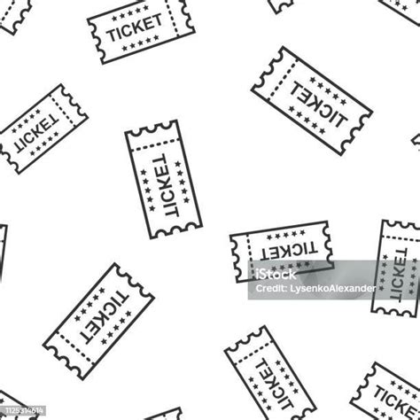 시네마 티켓 아이콘 완벽 한 패턴 배경입니다 한 쿠폰 입구 벡터 일러스트 레이 션을 인정 한다 티켓 기호 패턴입니다 1인 입장 허가에 대한 스톡 벡터 아트 및 기타 이미지