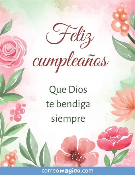 Tarjeta para WhatsApp de Cumpleaños cumple diostebendiga 787 Feliz