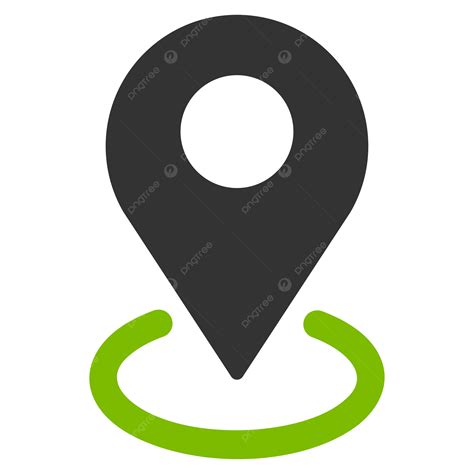 Geo Targeting Icon From Business Bicolor Set Target Direction Label White Background PNG