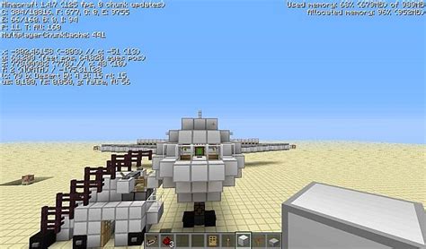 Working Plane Minecraft Map
