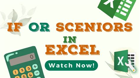 Excel If Or Function Tips And Tricks For Complex Scenarios With Examples Youtube