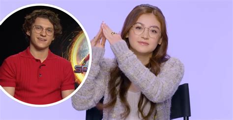 Anna Cathcart Rivela Di Avere Una Cotta Per Tom Holland