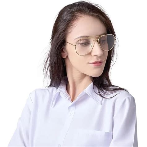 Halloween Men Costume 80s 90s Glasses Gold Frame Glasses Spooktacular