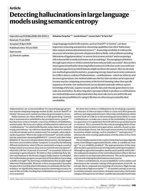 pdf detecting hallucinations in large language models using semantic