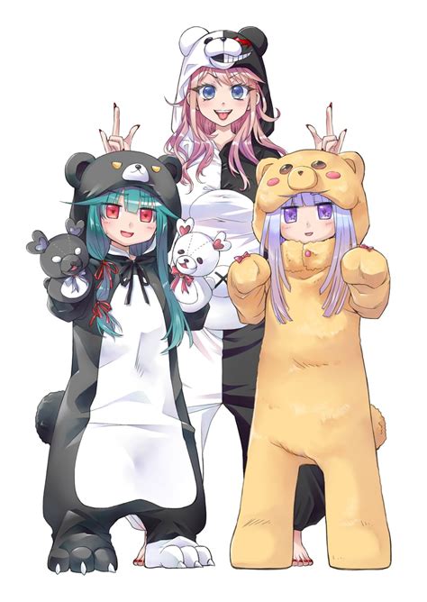 Enoshima Junko Aurora Sya Lis Kaymin And Yuna Danganronpa And 3 More Drawn By Keke User