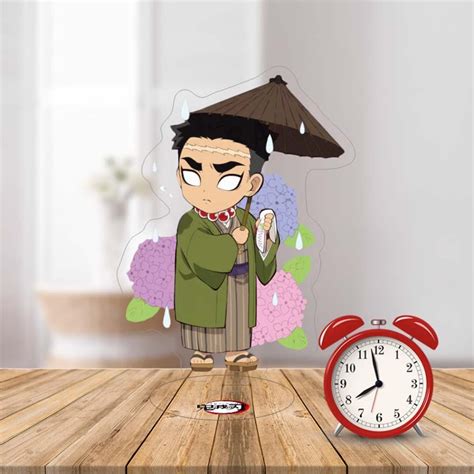 Fuhui โมเดลสแตนดี้ อะคริลิค รูปดาบพิฆาตอสูร Tomioka Giyuu Kimetsu No