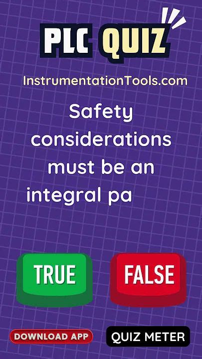 Instrumentation Tools On Linkedin Learn Plc Quiz Set 98 Plc Plcprogramming