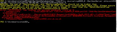 Exchange Standard Limit For Number Of Database Error Collaboration Spiceworks Community