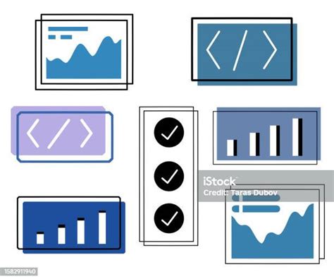 Ui 및 Ux 아이콘 집합입니다 0명에 대한 스톡 벡터 아트 및 기타 이미지 0명 계획 고름 Istock