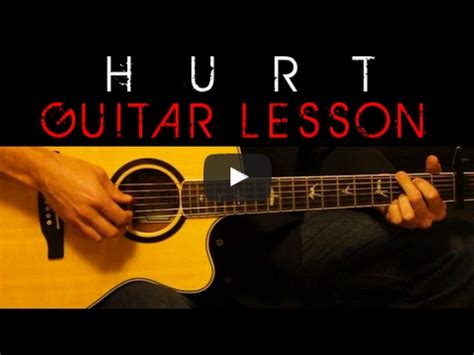 Johnny Cash Hurt Easy Acoustic Guitar Tutorial Lesson Cover Tabs