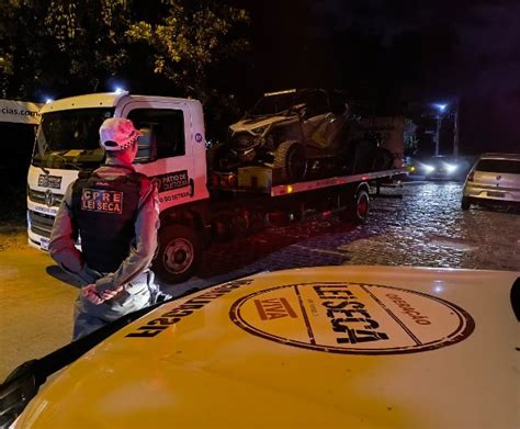 Fiscalização da Lei Seca na Praia de Pipa resulta na autuação de