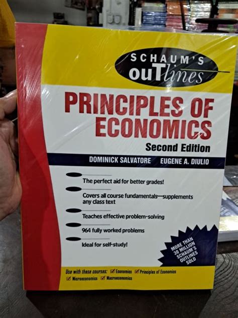 Schaums Oultine Principles Of Economics Second Edition Lazada Ph