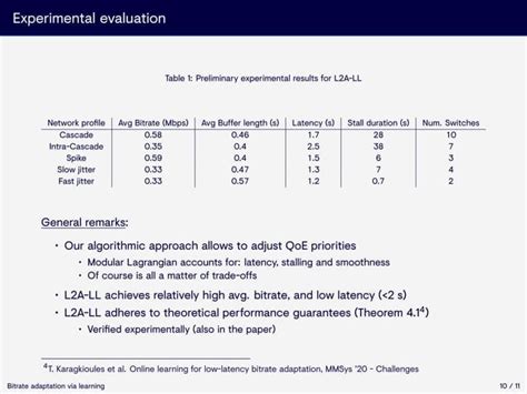 Online Learning For Low Latency Streaming Ppt
