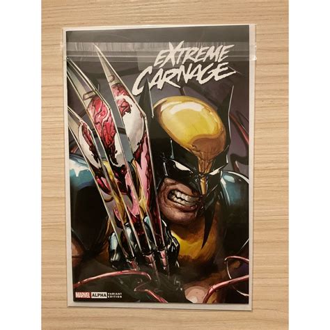 Extreme Carnage Alpha 1 Clayton Crain Variant A Wolverine Cover