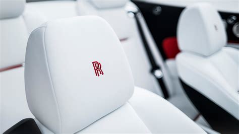 Rolls Royce Monogram Embroidered Headrests