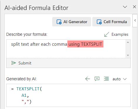 AI Aided Excel Formula Editor My Online Training Hub