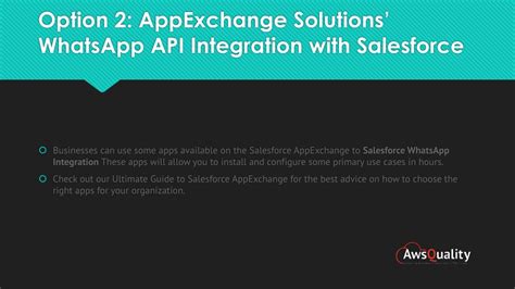 Ppt How To Integrate Whatsapp With Salesforce Powerpoint Presentation