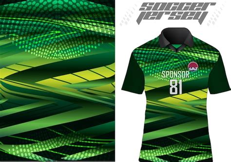 Plantilla De Diseño De Camiseta De Sublimación Vector Premium