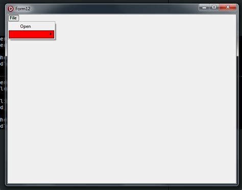 Owner Drawing The Submenu Arrow Vcl Delphi Praxis En