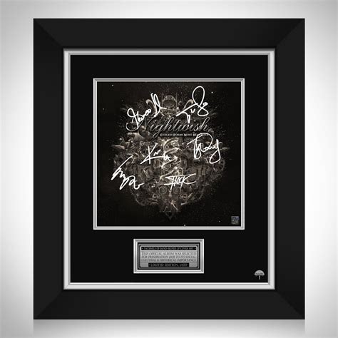 Nightwish Endless Forms Most Beautiful LP Cover Limited Signature